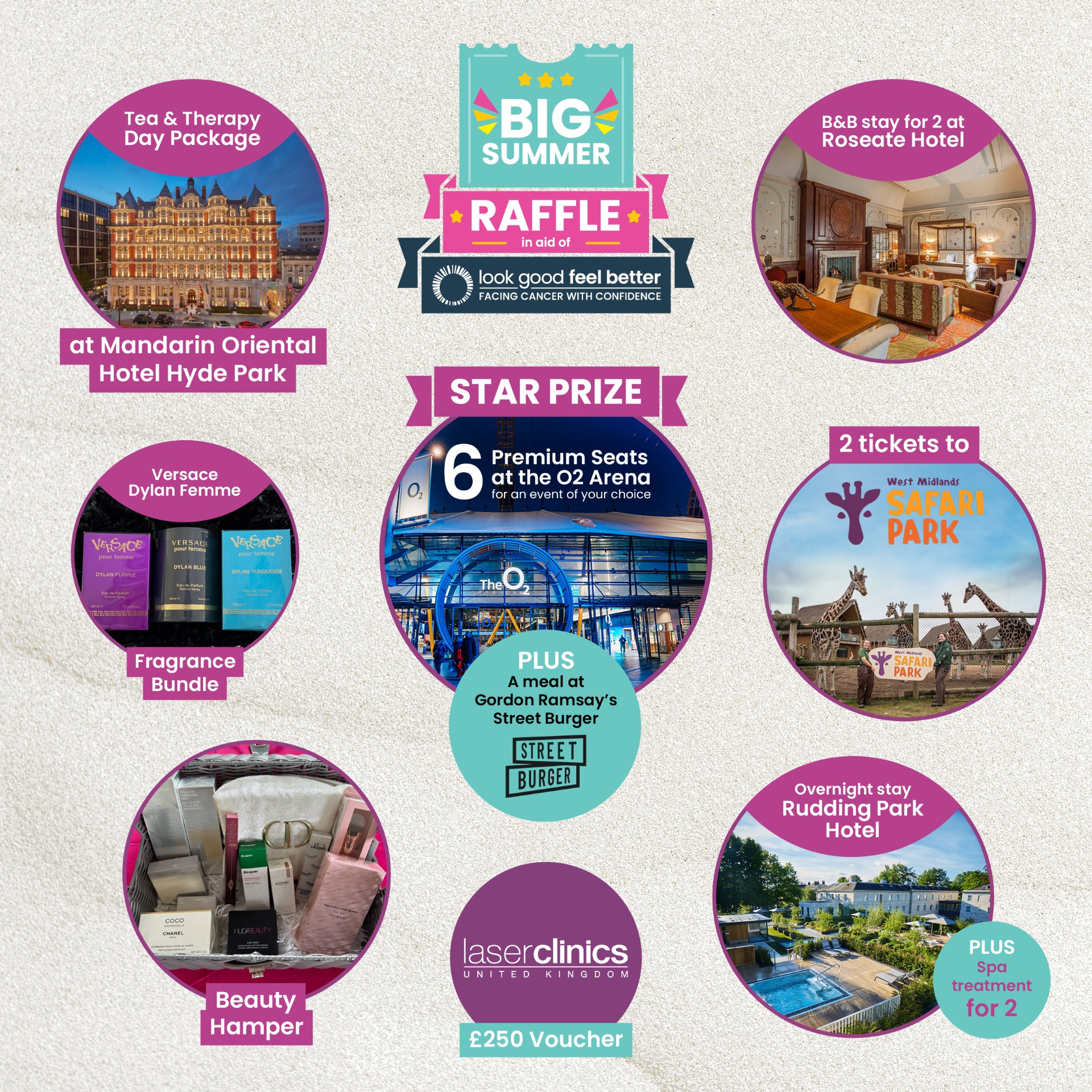 Look Good Feel Better Summer Raffle - Last Call!