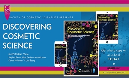 New SCS/RSC 'Discovering Cosmetic Science' Book